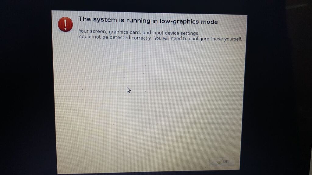 مشكلة The system is running in low-graphics mode على توزيعة Ubuntu 17.4 - الدعم وحلول مشاكل ...