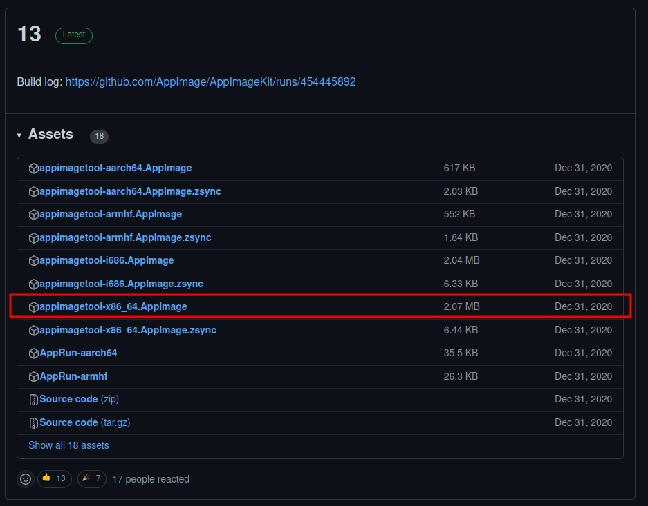 طريقة إنشاء حزمة appimage لبرنامجٍ ما - البرامج والتطبيقات - مجتمع أسس