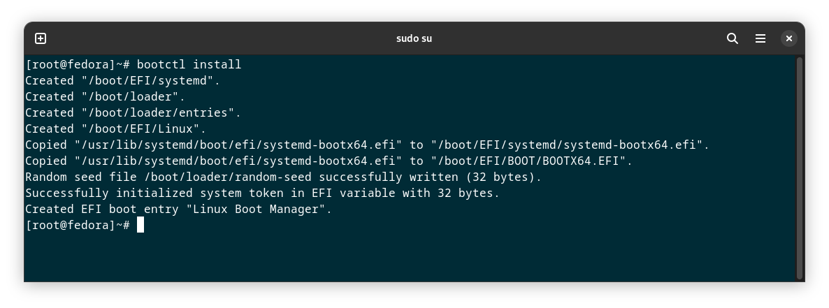 تثبيت وإعداد systemd-boot على توزيعتي فيدورا وأرش لينكس - البرامج ...